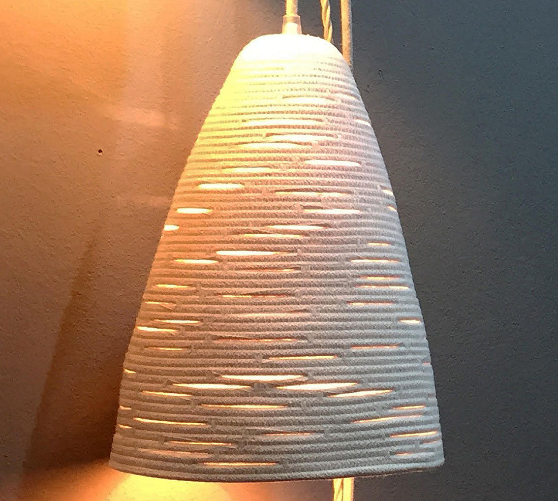 Mia Melange Beehive Lamp Shade (Ivory) – African Goose